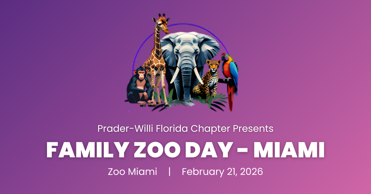 Family Zoo Day - Miami - Prader-Willi Syndrome Association | Florida